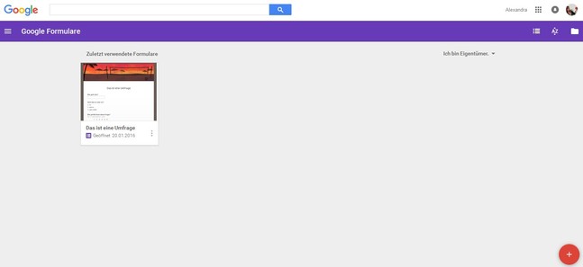 Umfragen mit Google Docs - Diagnose - Material - wb-web